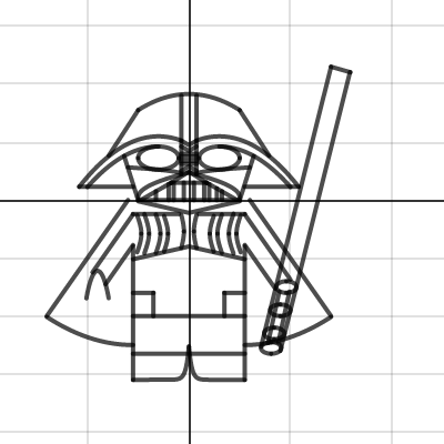 Darth Vader Helmet | Desmos