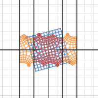 Complex Functions Visualizer (arcsin(z), branch cut (orange)) | Desmos