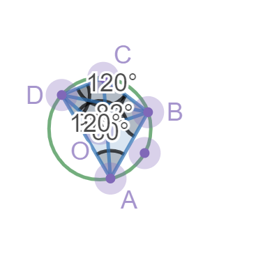 Cyclic Quadrilateral | Desmos